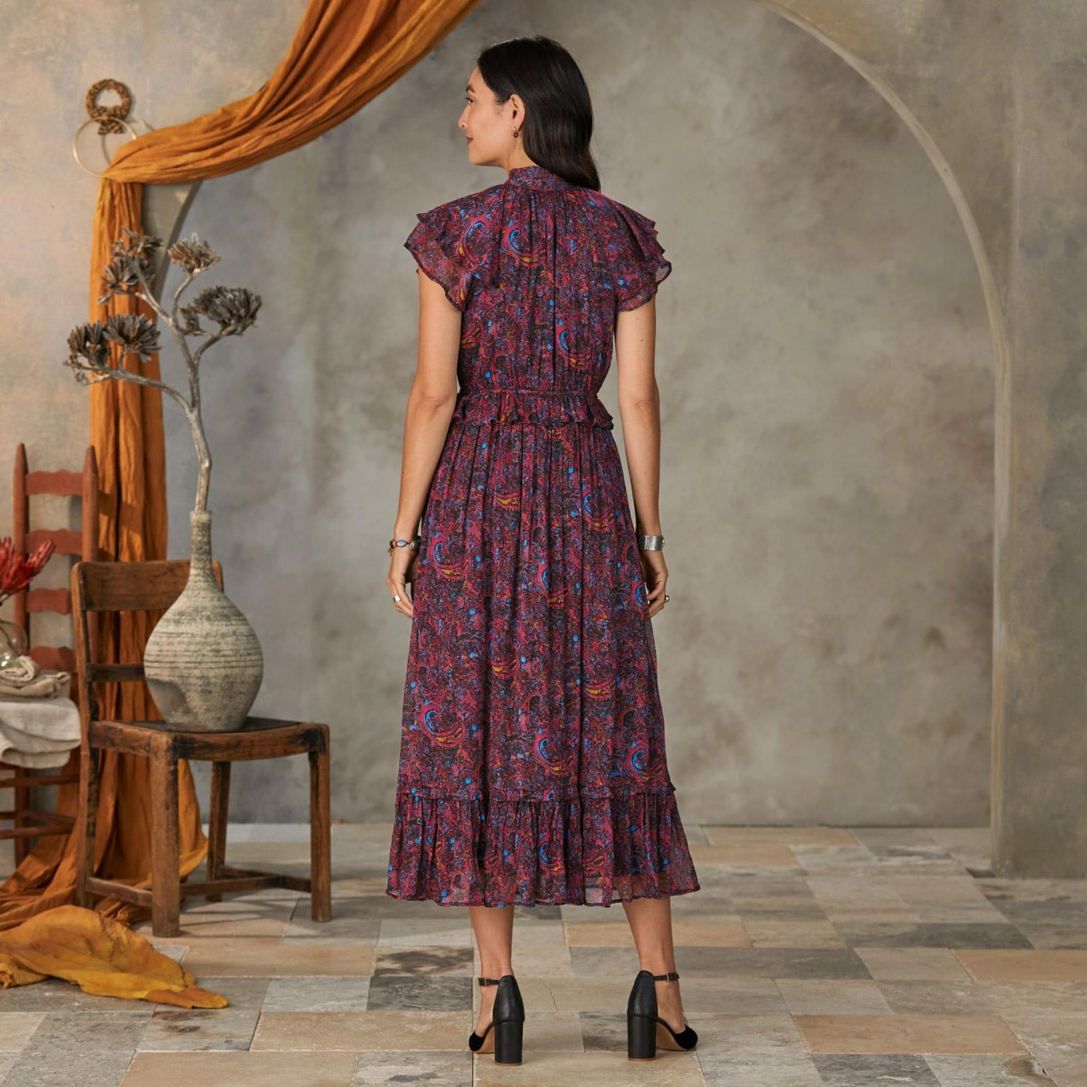 Nicolette Ankle Dress – Sundance Living ~ Previously Sundance Catalog