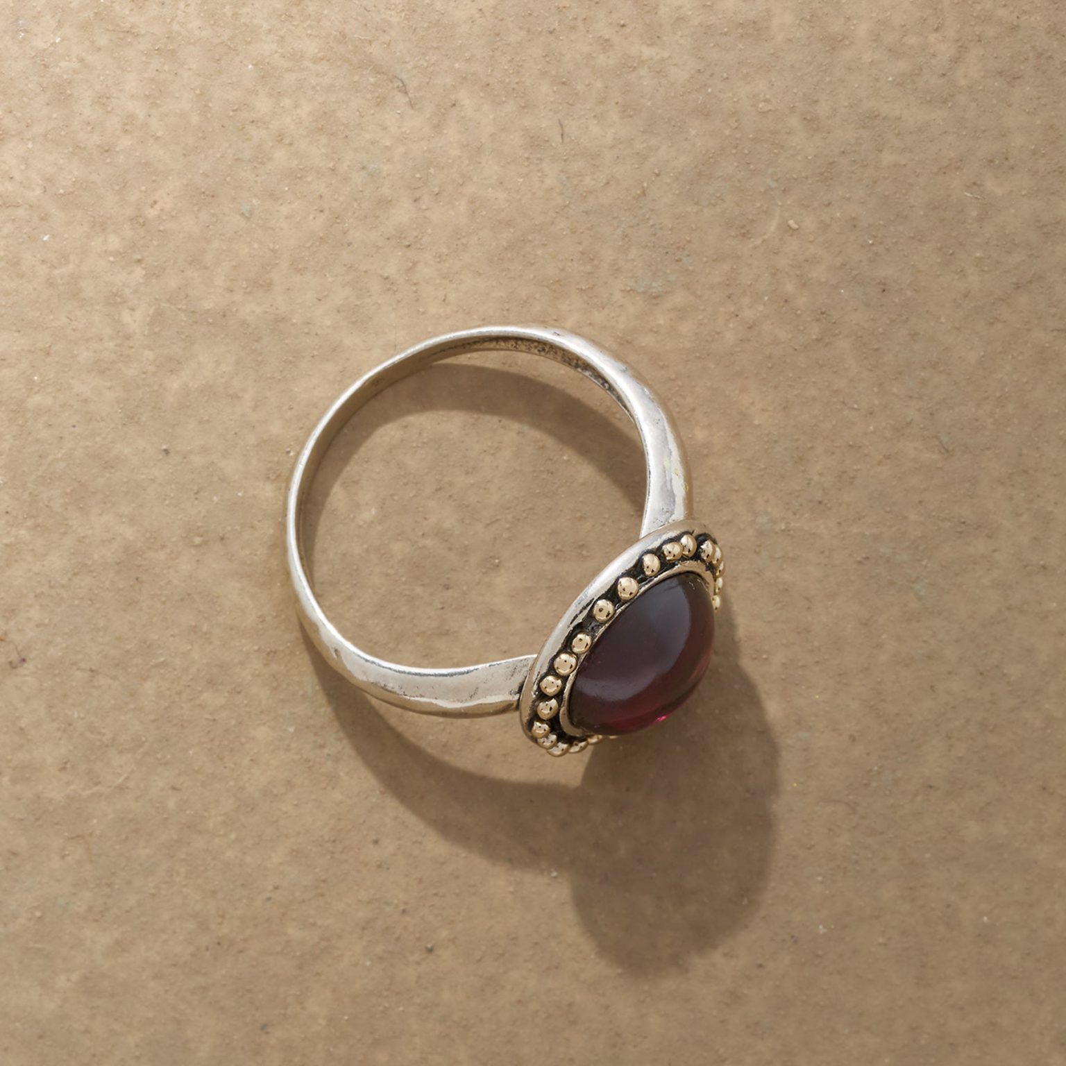 Garnet Halo Ring – Sundance Living ~ Previously Sundance Catalog