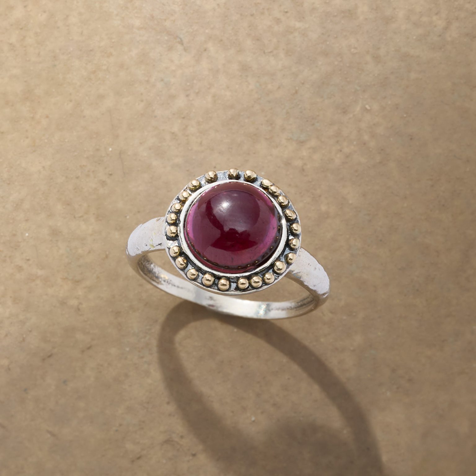 Garnet Halo Ring – Sundance Living ~ Previously Sundance Catalog