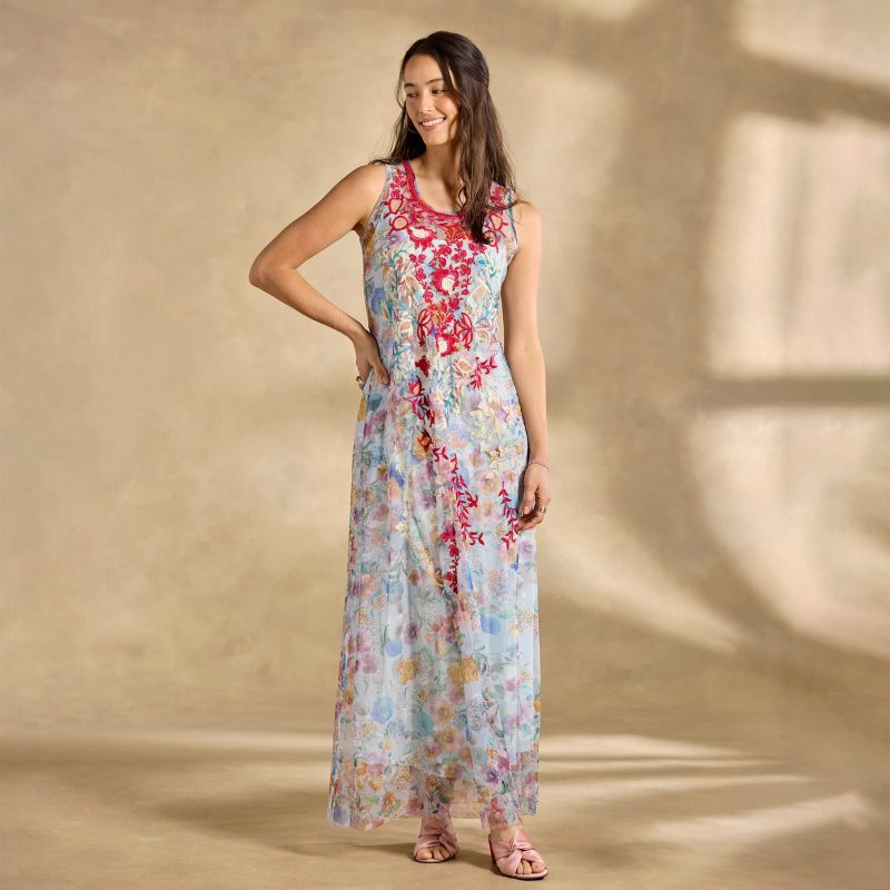 Floral Dancer Mesh Dress – Sundance Living ~ Previously Sundance Catalog