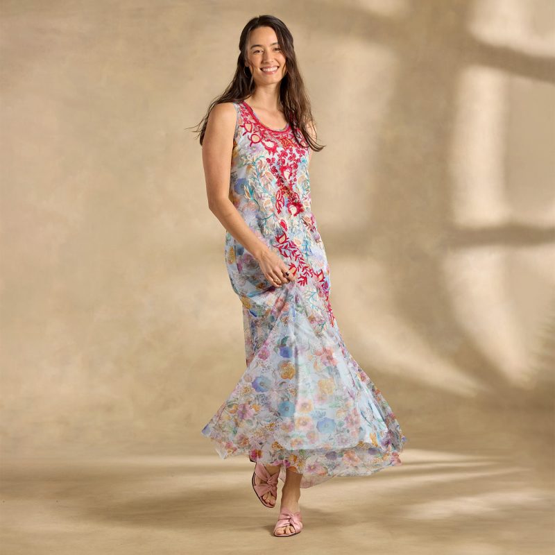 Floral Dancer Mesh Dress – Sundance Living ~ Previously Sundance Catalog